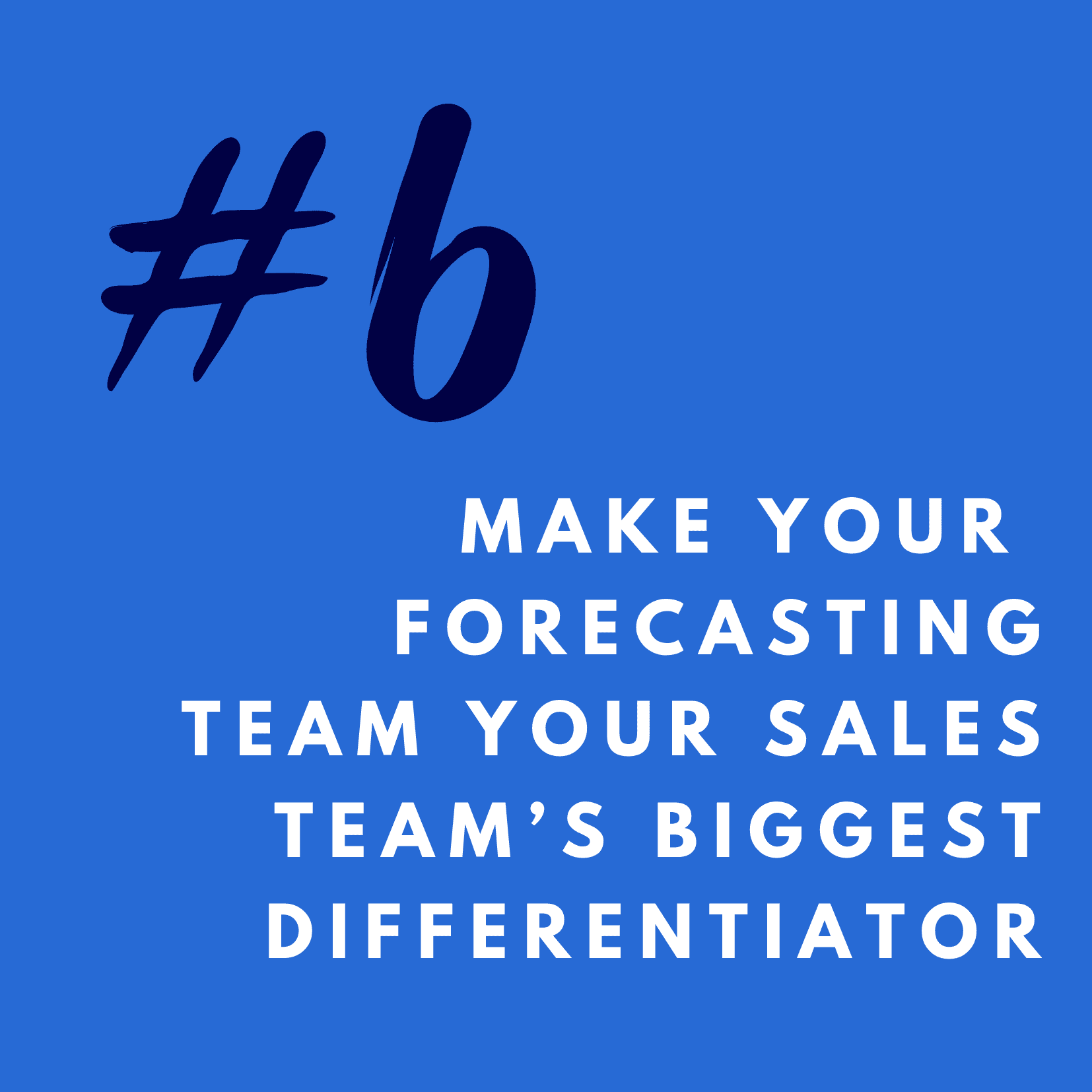 6 Quick Fixes for Demand Forecasting | Blue Ridge Solutions