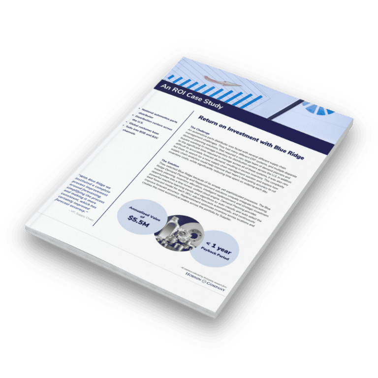 Supply Chain Software - Accurate Planning - Blue Ridge Global